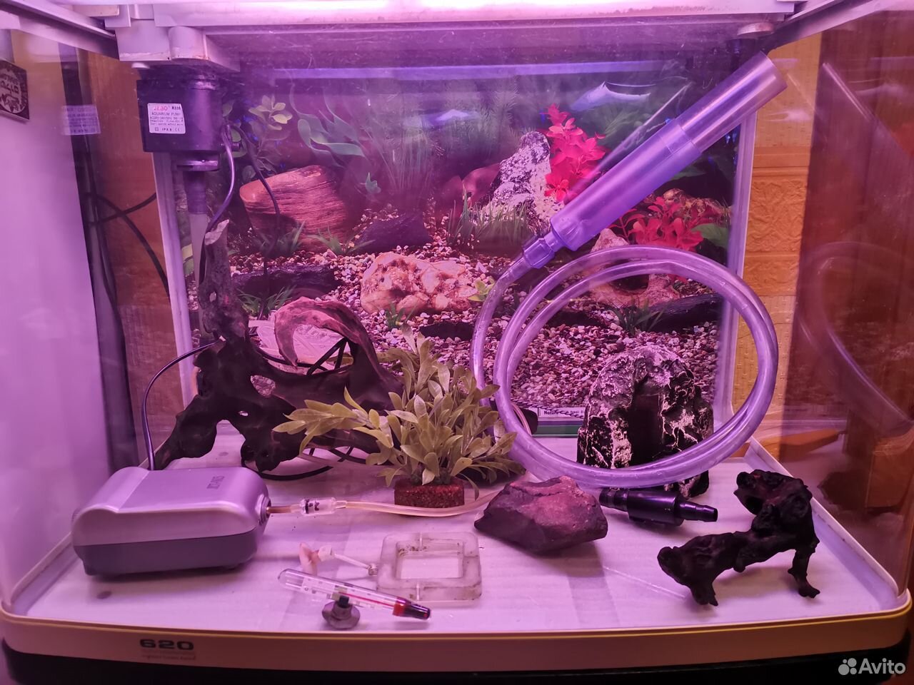 Аквариум 85 л с тумбой