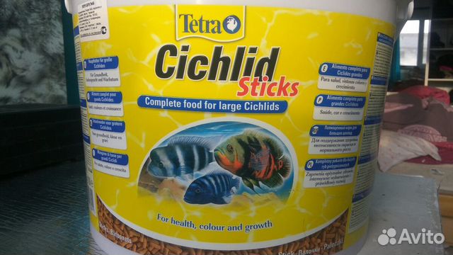 Качественный Корм Тетрацихлид Tetra Cichlid Sticks