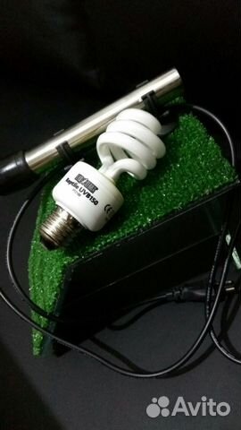 Уф лампа Repti Glo. Обогреватель Barbus