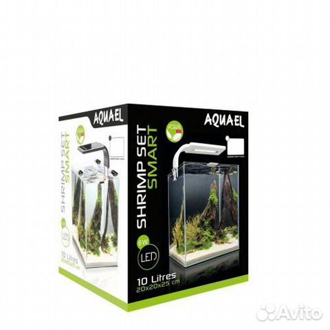 Aquael shrimp SET smart plant ll 10 (белый)