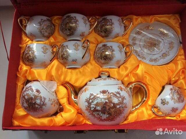 Китайский фарфоровый сервиз (новый) в Москве, цена 11 000 руб ...