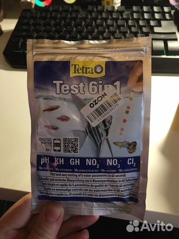 Tetra test 6in1 тест аквариумной воды
